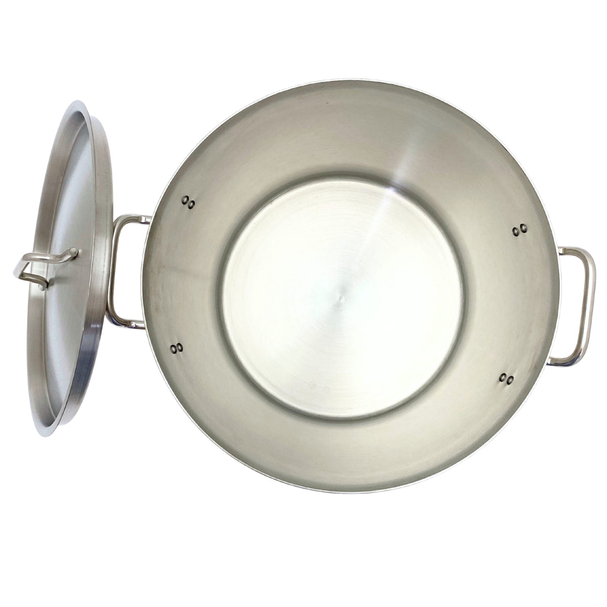 Crown Stainless Steel Pots, heavy duty