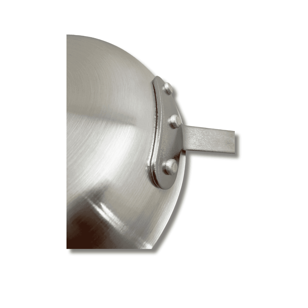 Natural Aluminum Fry Pan.Available in 8",10", and 12".