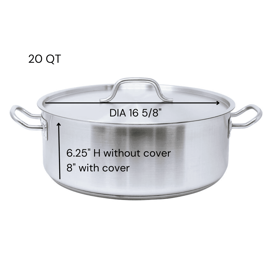 STAINLESS STEEL BRAIZER POTS ,High Quality, Heavy Duty.