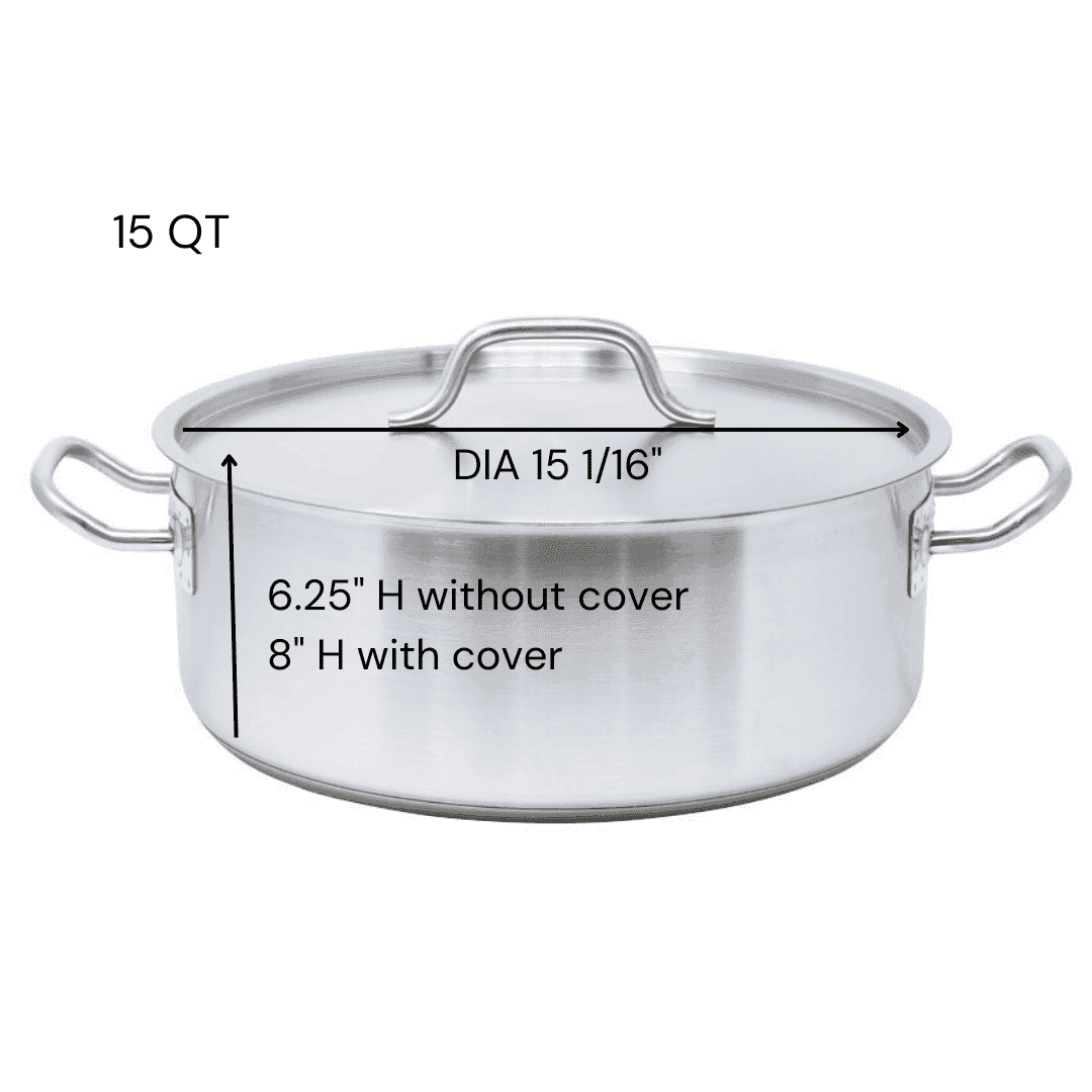 STAINLESS STEEL BRAIZER POTS ,High Quality, Heavy Duty.