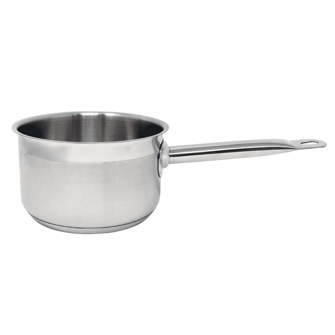 STAINLESS STEEL SAUCE PANS WITH COVER High Quality& Durable.