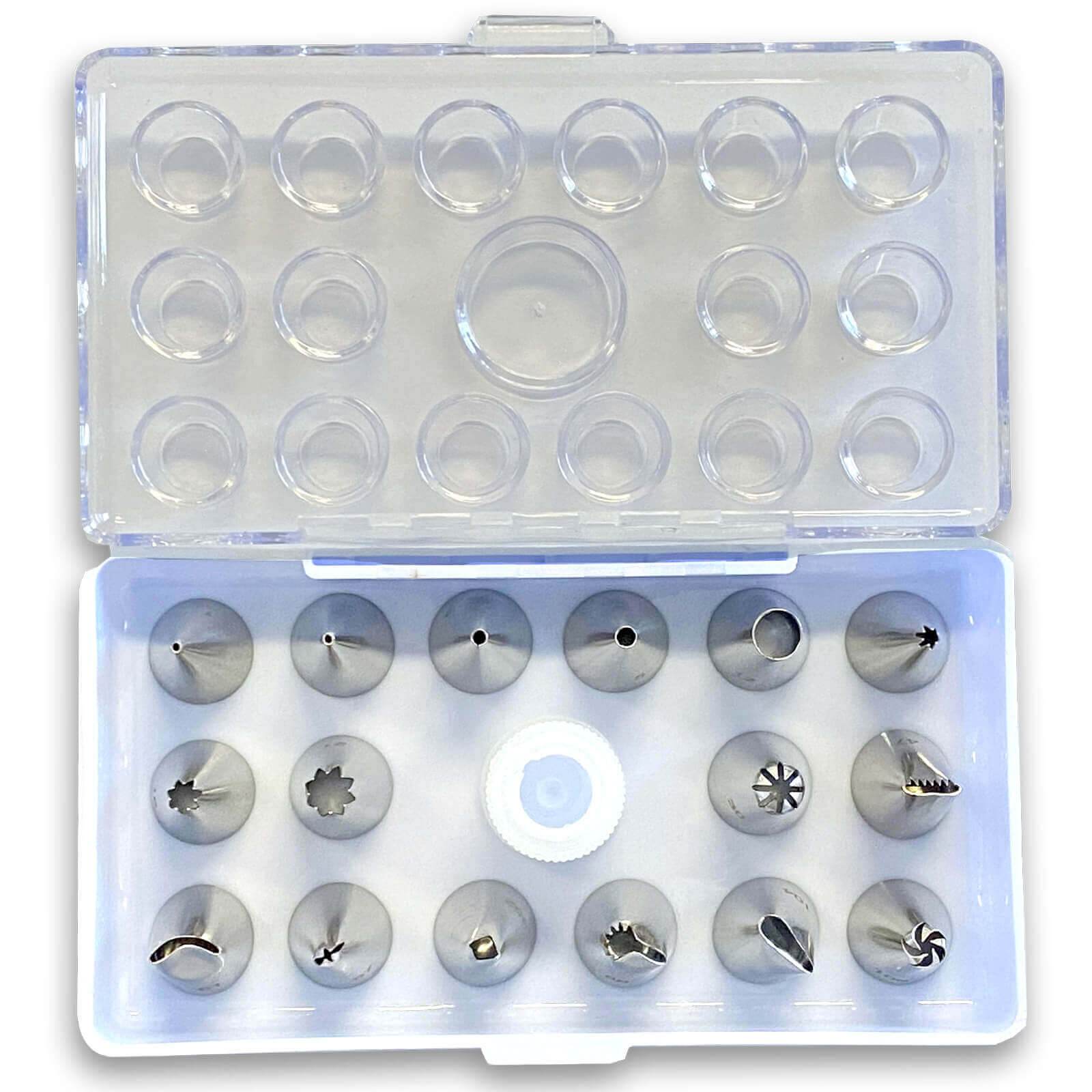 Stainless Steel Piping Tip Set – McCall's Baker's Warehouse