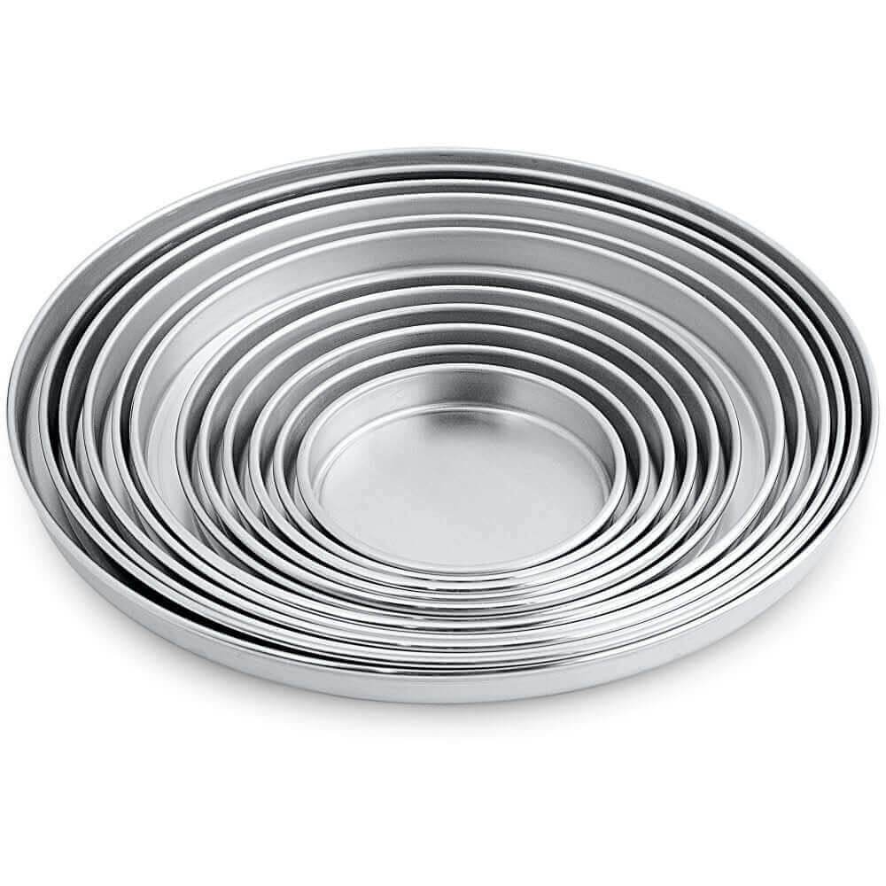 Deep Dish Pizza Pans, 1 Inch Height, Made in Canada