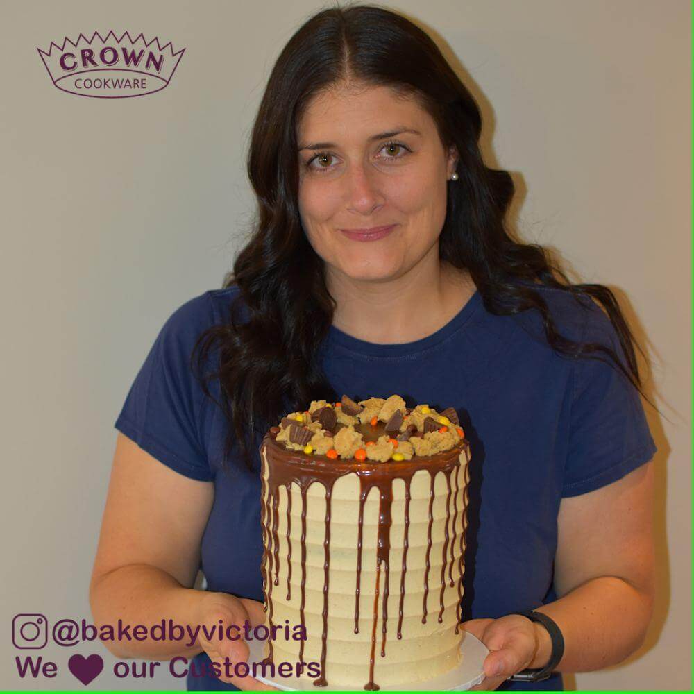 Crown Cake Pans, 2 inch Deep, All Sizes, Made in Canada